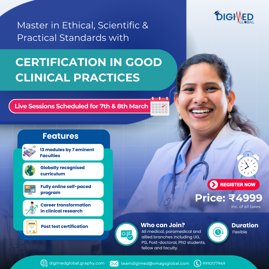 Good Clinical Practice (GCP) Certification Course | Online Training